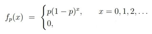 Solved (Fitting a geometric distribution) The random | Chegg.com