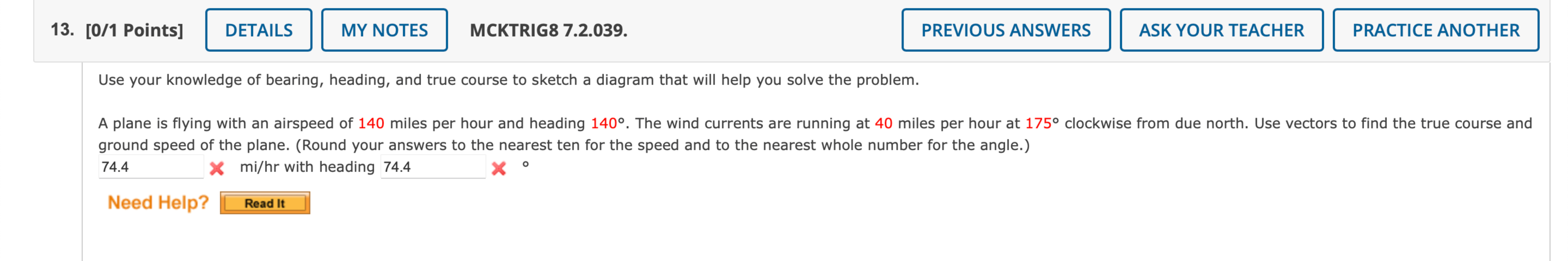 Solved Use your knowledge of bearing, heading, and true | Chegg.com