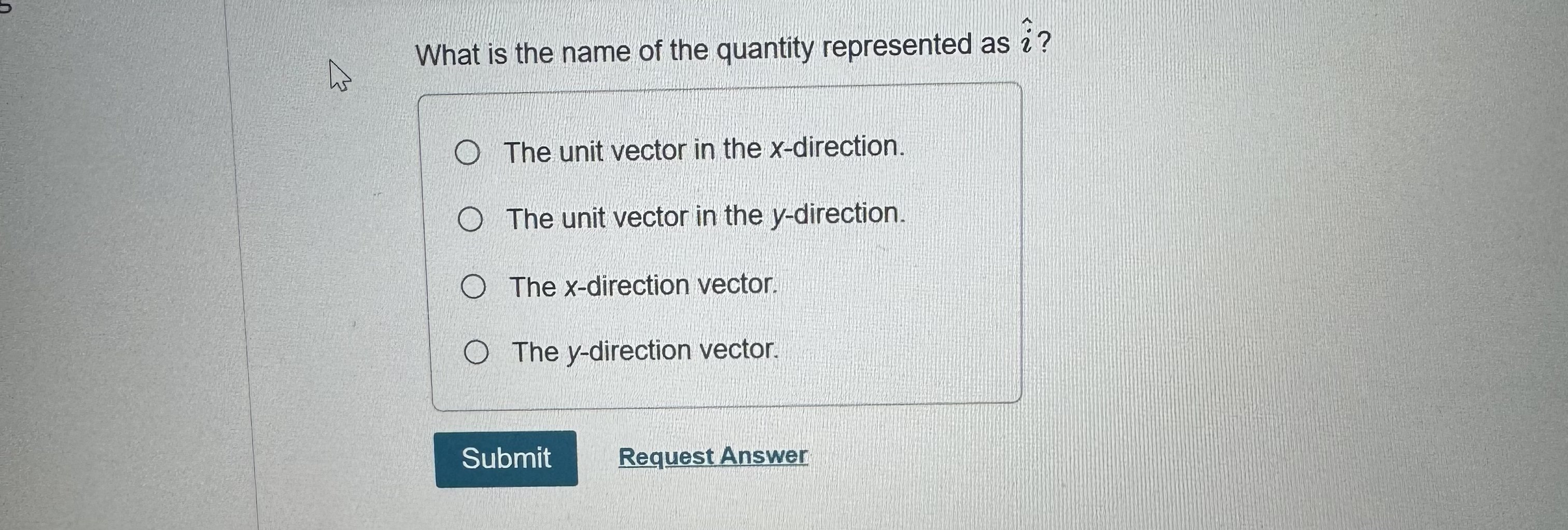 Solved What is the name of the quantity represented as | Chegg.com