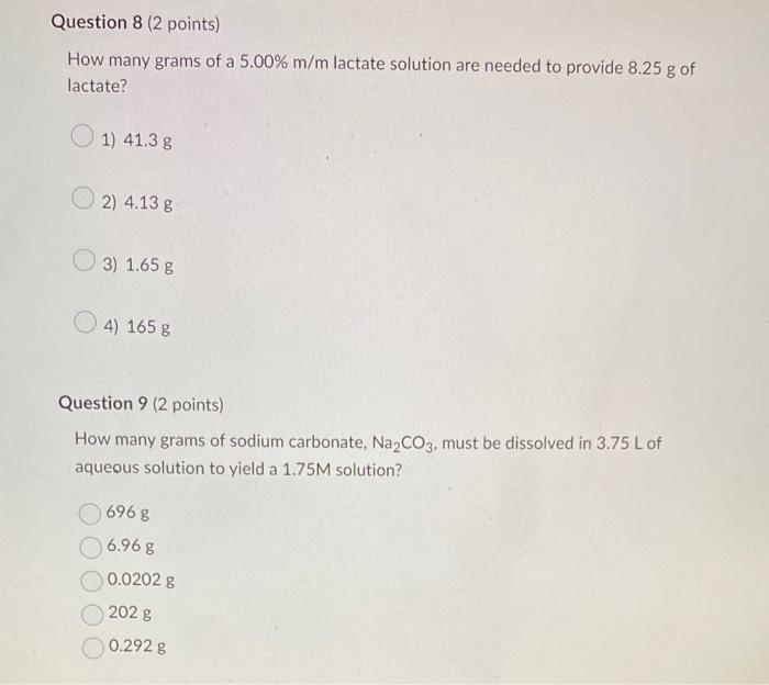 A student needs to prepare 100, mL of a 1.0M NaOH | Chegg.com