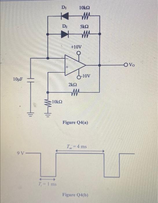 (a) By assuming all the diodes in Figure Q4(a) are | Chegg.com
