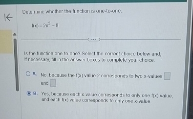 Solved Determine whether the function is | Chegg.com