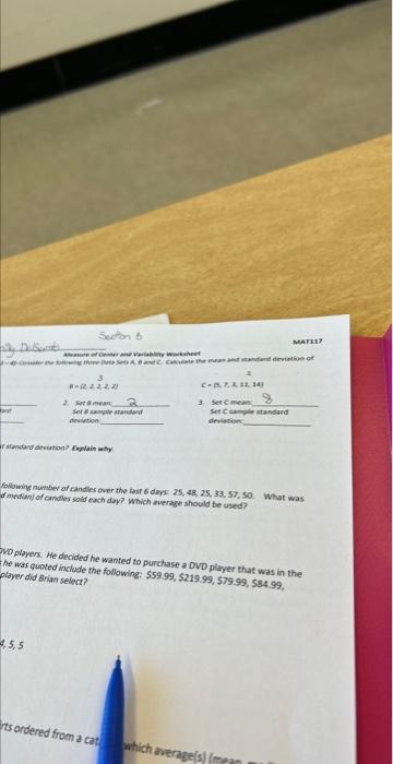 π={2,2,25,2,x) 1 3. The sement os. Set 6 anyal | Chegg.com