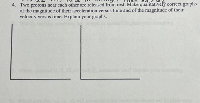 Solved Two protons near each other are released from rest. | Chegg.com