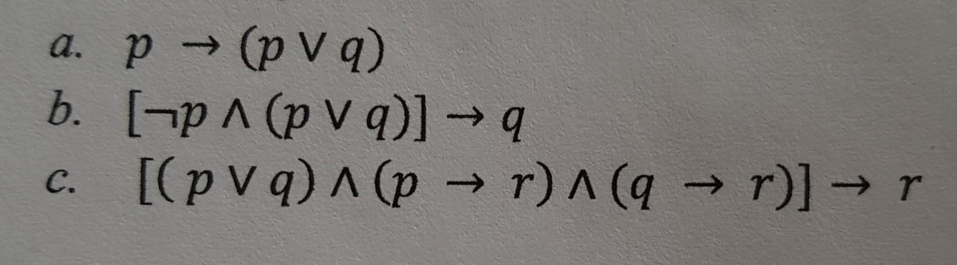Solved Prove by using laws of logical equivalence that each | Chegg.com