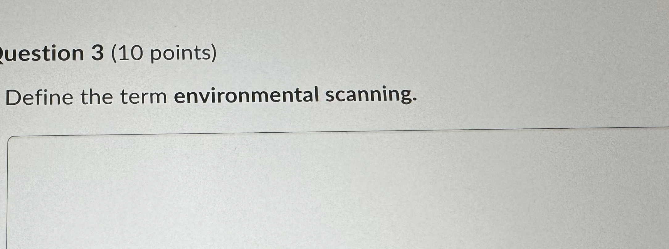 Solved uestion 3 (10 points)Define the term environmental | Chegg.com Solved uestion 3 (10 points)Define the term environmental | Chegg.com