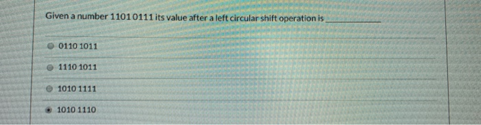 Solved Compute 2's complement subtraction of the below | Chegg.com