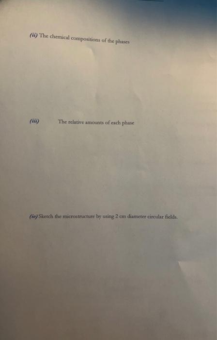 Consider the binary eutectic copper-silver phase | Chegg.com