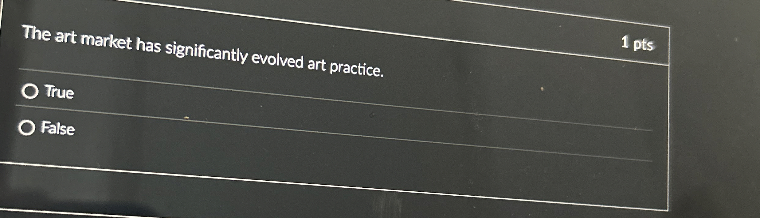Solved The art market has significantly evolved art | Chegg.com
