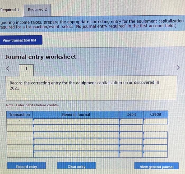 Solved Problem 11-11 (Algo) Error correction; change in | Chegg.com