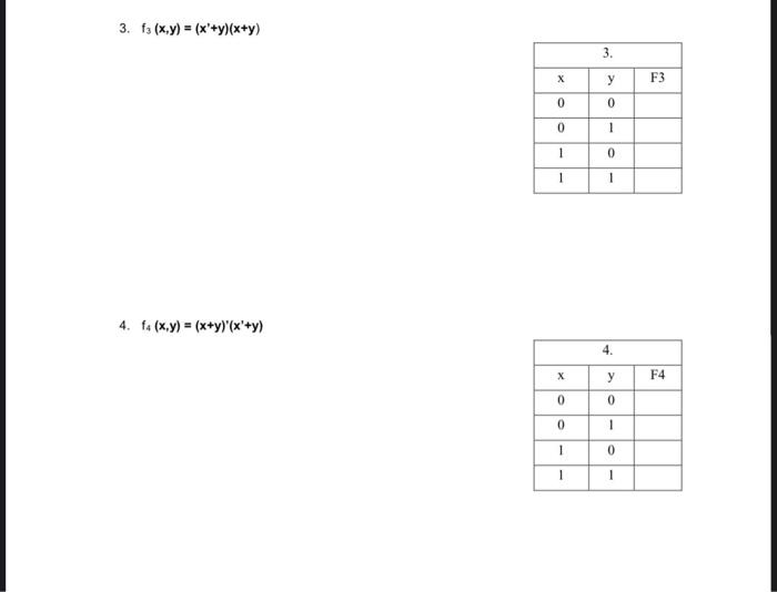 Implement the following expressions using 7404 (Hex | Chegg.com