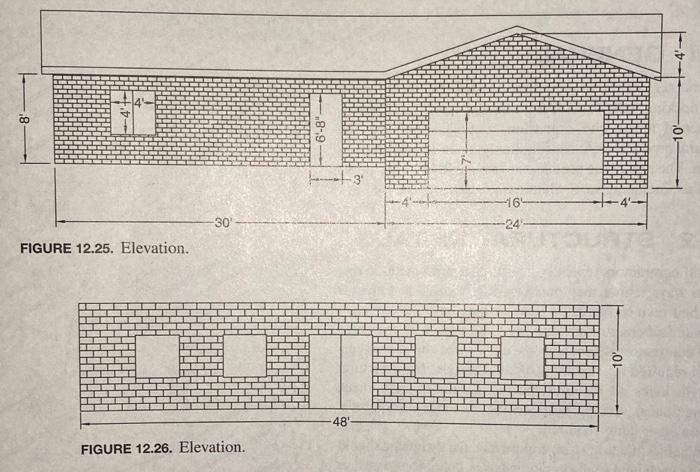 Solved Determine the number of modular bricks needed for the | Chegg.com