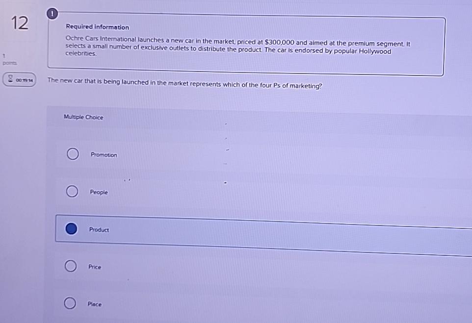 Solved 12(1)Required informationOchre Cars International | Chegg.com