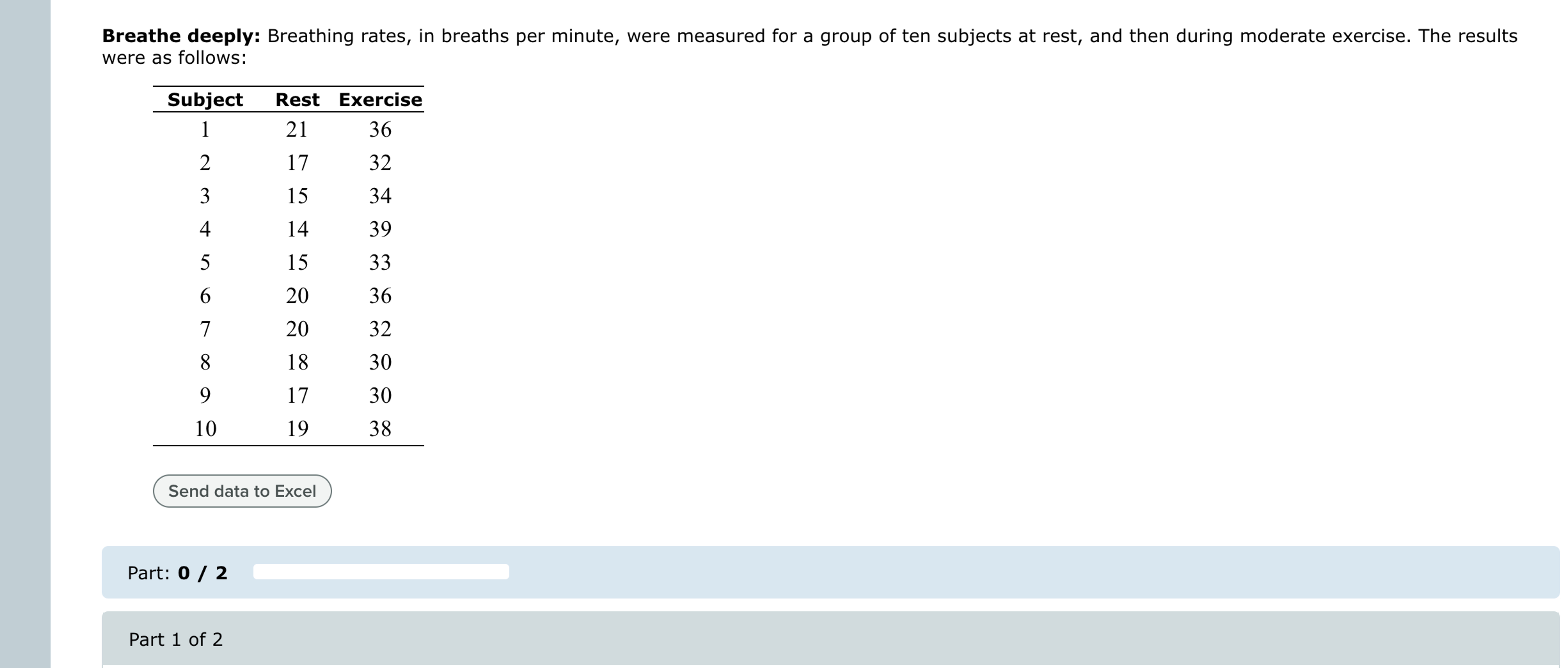 Solved Part: 0 / 2Part 1 ﻿of 2(a) ﻿Construct a 99% | Chegg.com