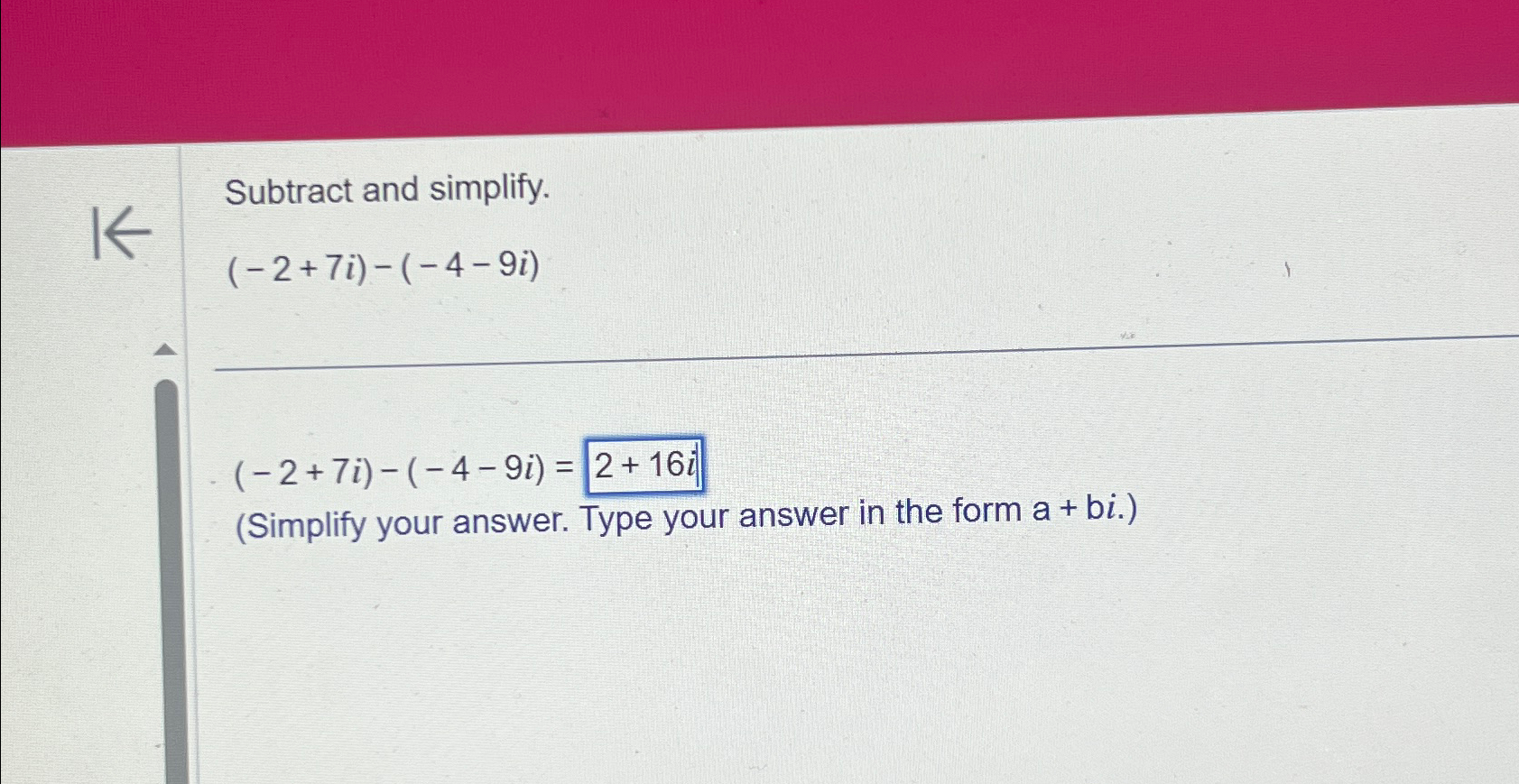 Solved Subtract and | Chegg.com
