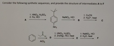 Solved Consider the following synthetic sequences, and | Chegg.com