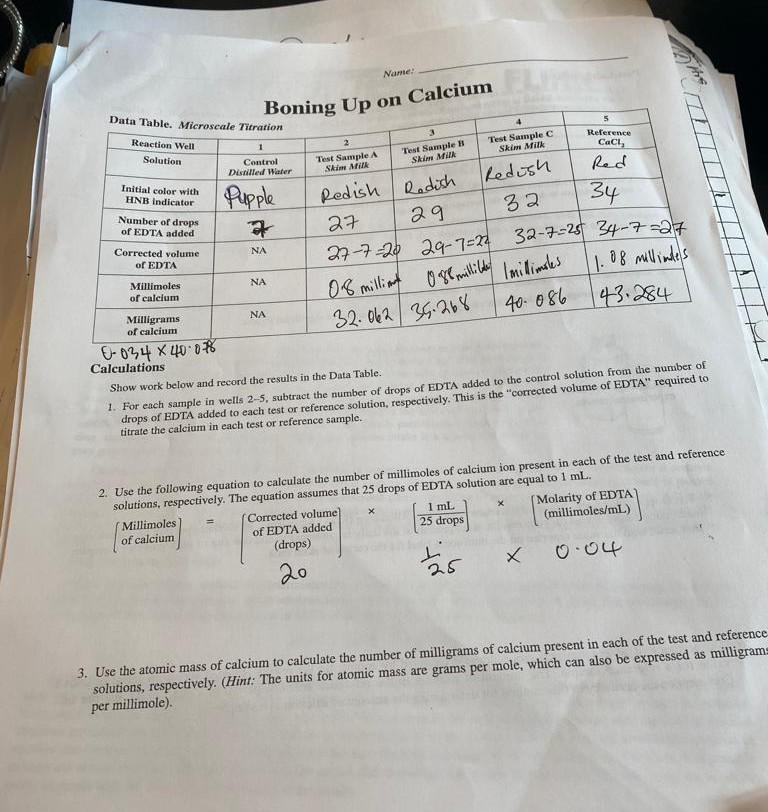 Solved Pre-Lab Questions Read the background information and | Chegg.com