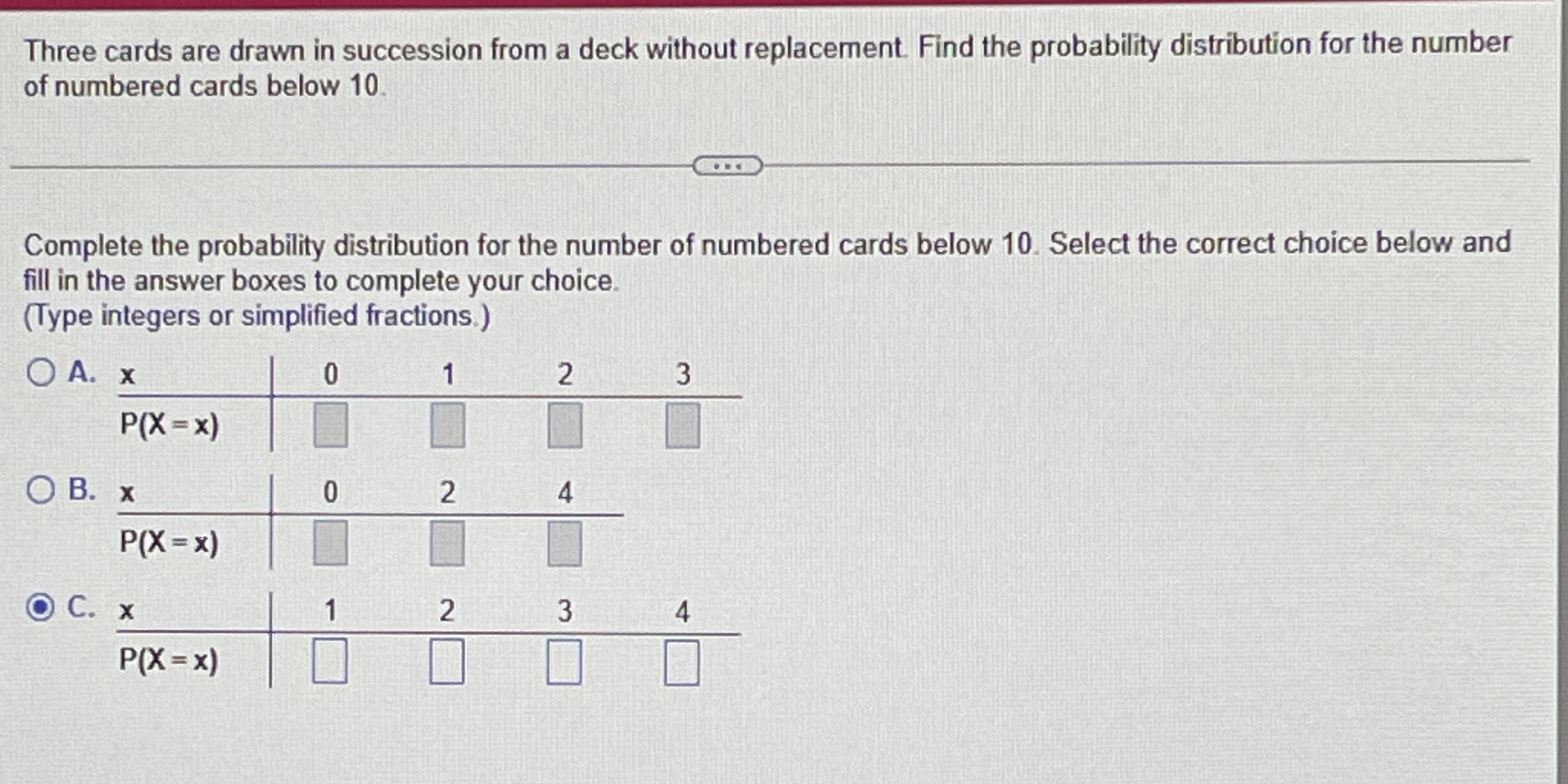 Solved Three cards are drawn in succession from a deck | Chegg.com