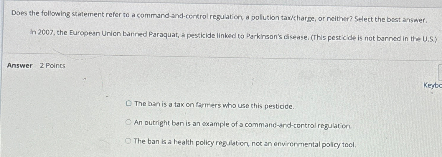 Solved Does the following statement refer to a | Chegg.com