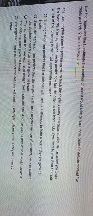 Solved 6. Computing the regression line and making | Chegg.com