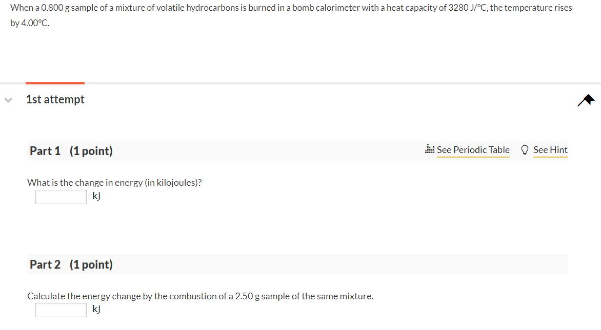 Solved When a 0.800g ﻿sample of a mixture of volatile | Chegg.com