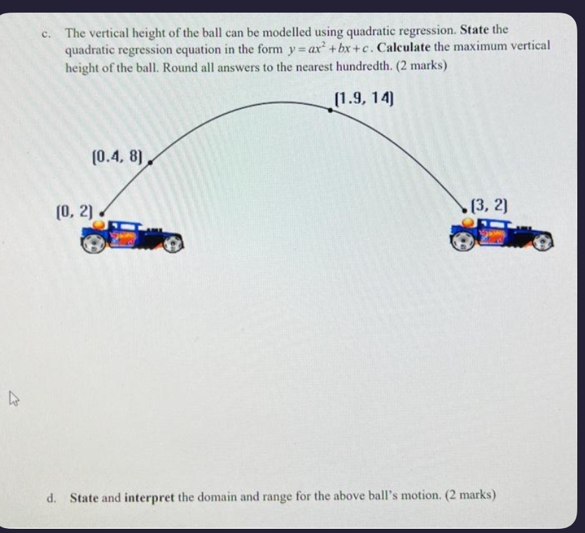 Solved I only need question D answered!!!c. ﻿The vertical | Chegg.com