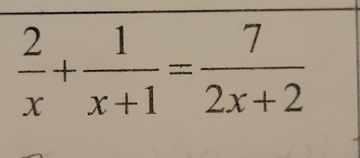 Solved x2+x+11=2x+27 | Chegg.com