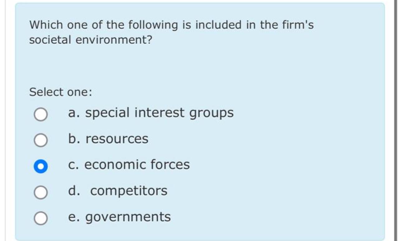 Solved Which one of the following is included in the firm's | Chegg.com