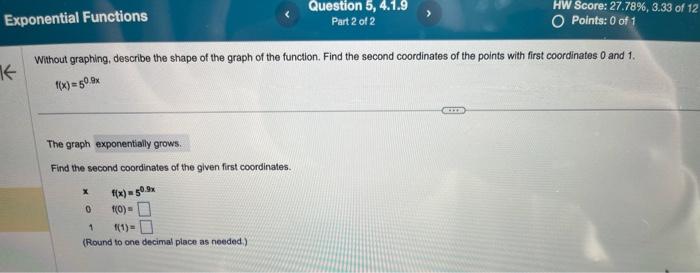 Solved Without graphing, describe the shape of the graph of | Chegg.com