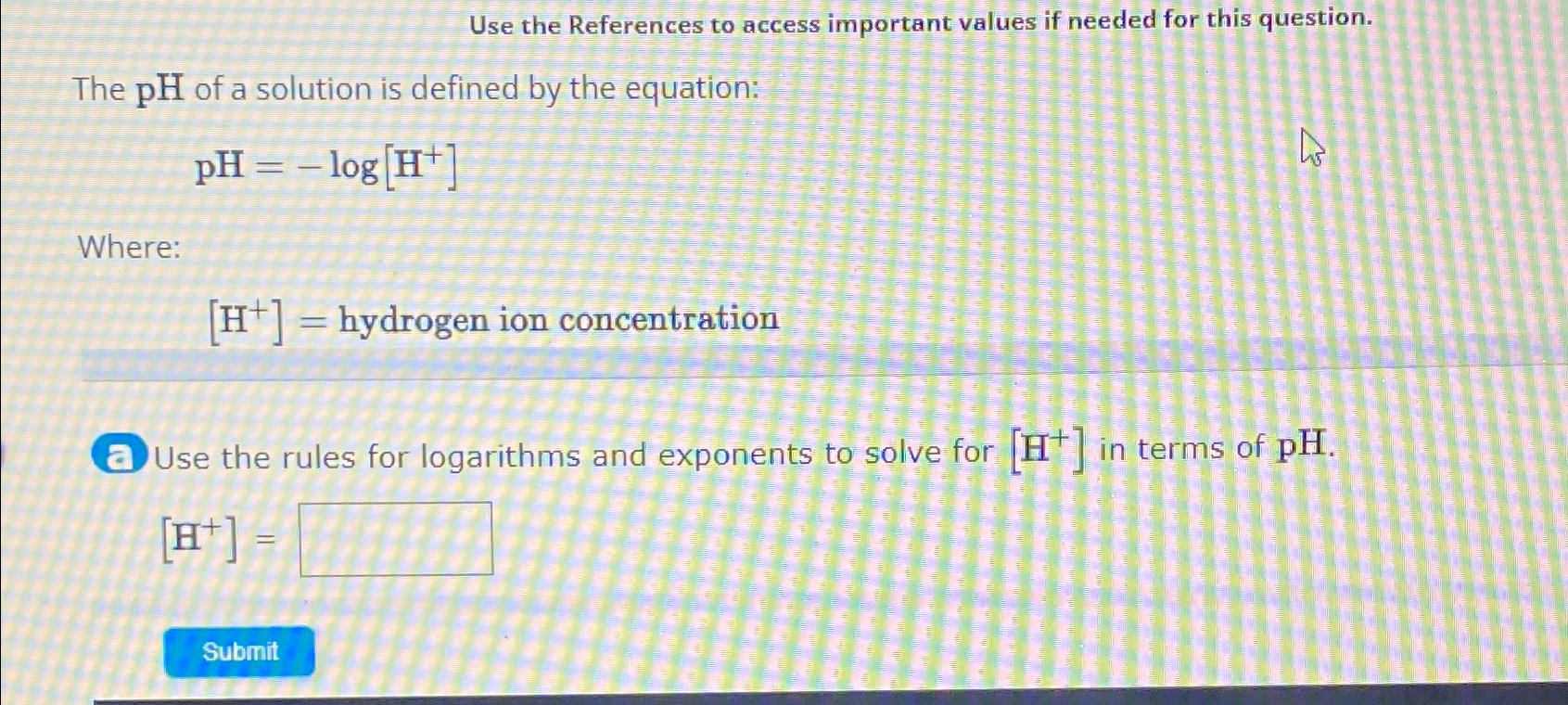Solved Use the References to access important values if | Chegg.com