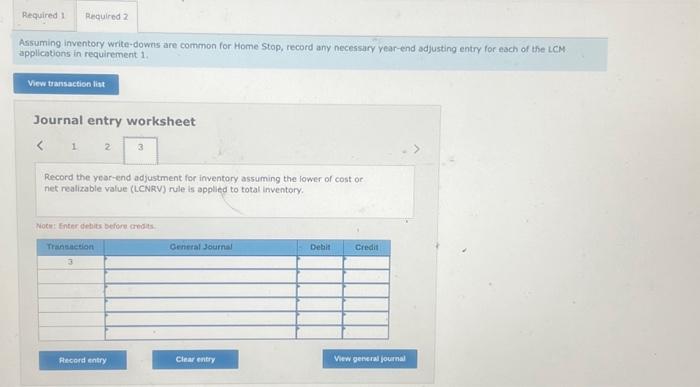 Solved Assuming inventory write-downs are common for | Chegg.com
