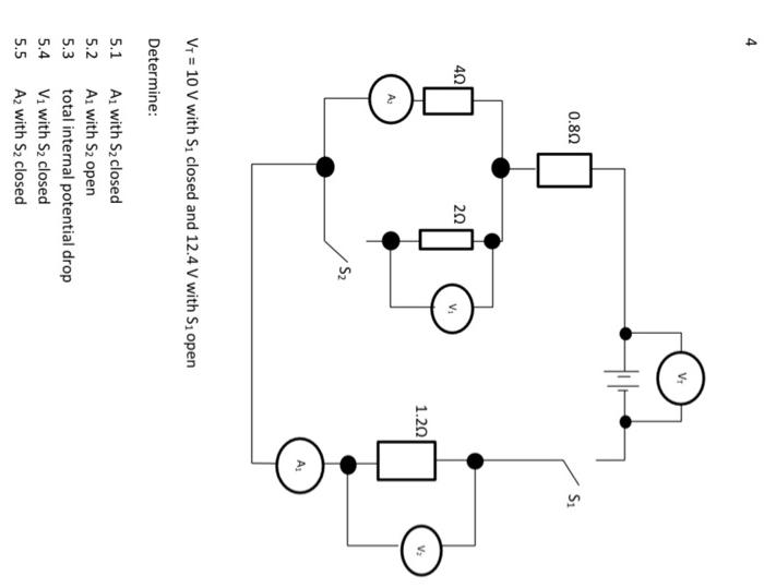 Solved E.Given that: terminal PD across the battery =6 | Chegg.com