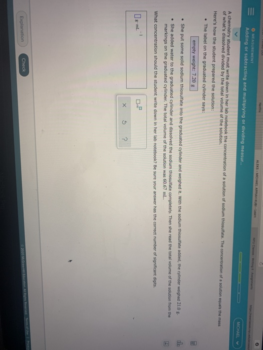Solved MEASUREMENT Adding or subtracting and multiplying or | Chegg.com
