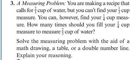 Solved 3. A Measuring Problem: You are making a recipe that | Chegg.com