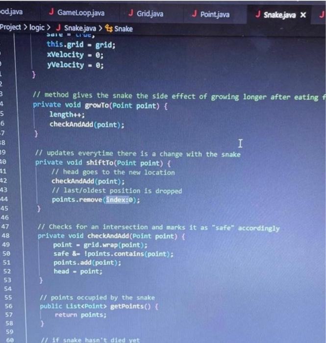 Solved copy and paste the java code accordingly and make a | Chegg.com