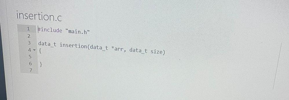 Solved \begin{tabular}{|l|l|} \hline Title & Insertion Sort | Chegg.com