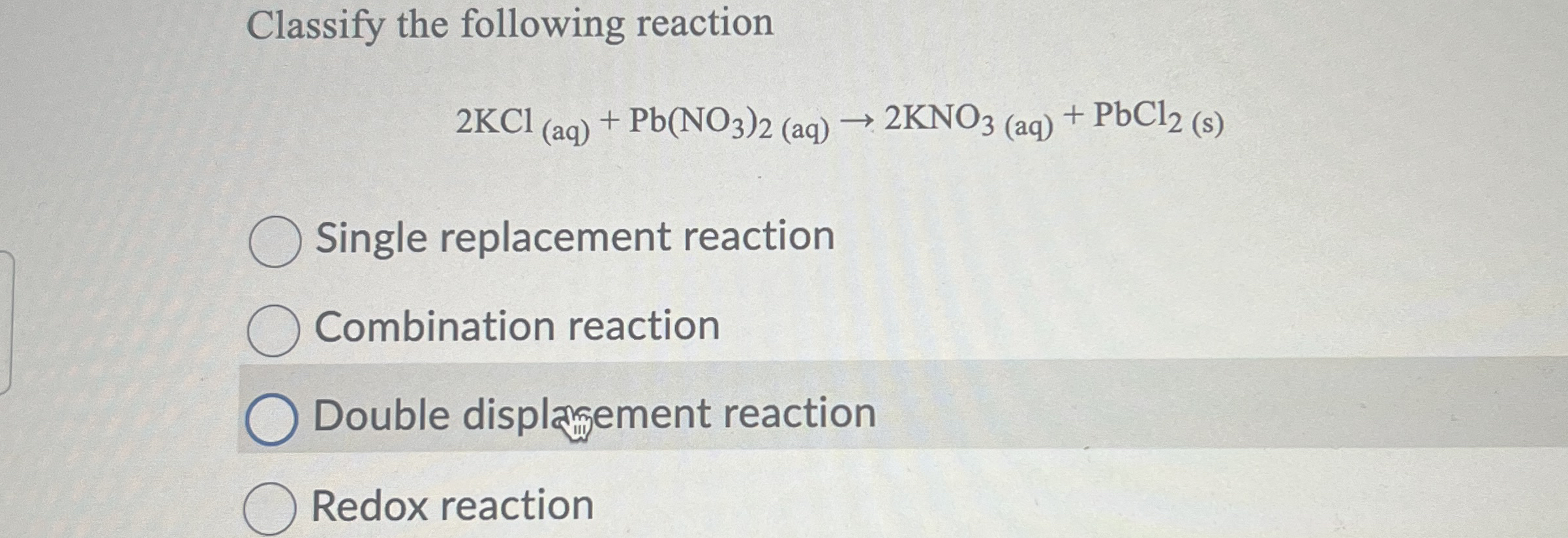 Solved Classify the following | Chegg.com