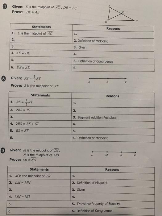 Solved Given: PQ TQ, UQ QS Prove: PSTU T Reasons 1. 2. | Chegg.com