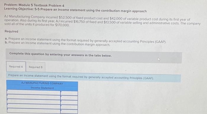 Solved Problem: Module 5 Textbook Problem 4 Learning | Chegg.com