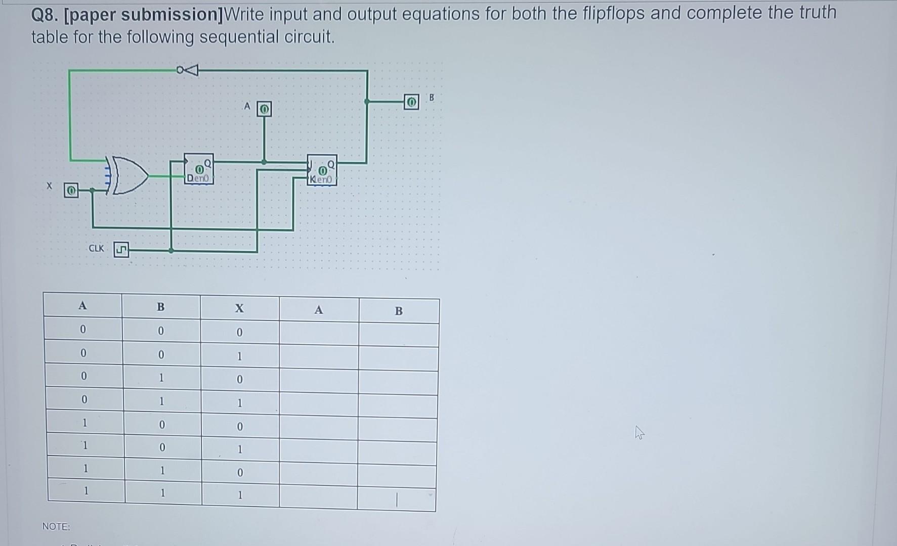 Solved Q8. [paper submission] Write input and output | Chegg.com