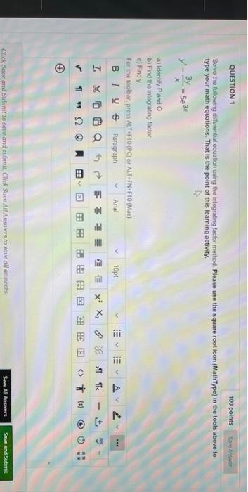 Solved Question 1 100 Points Sare Answer Solve The Following 