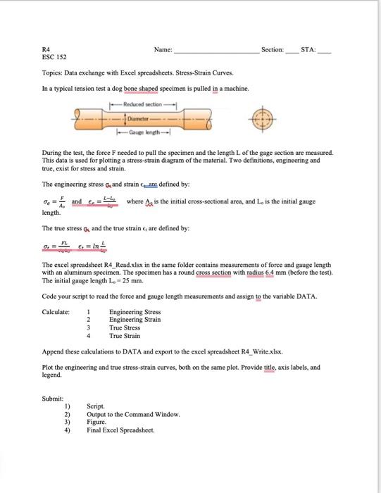 Solved Topics: Data exchange with Excel spreadsheets. | Chegg.com