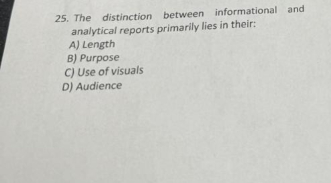 Solved The distinction between informational and analytical | Chegg.com