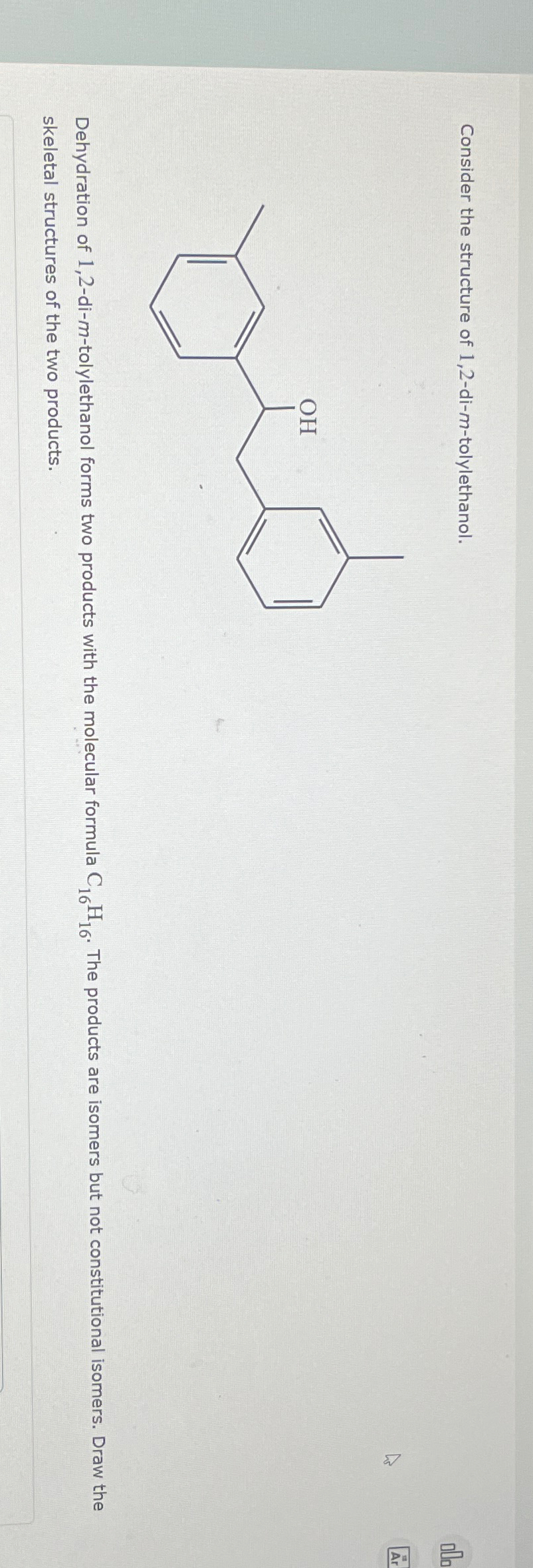 Solved Consider the structure of | Chegg.com