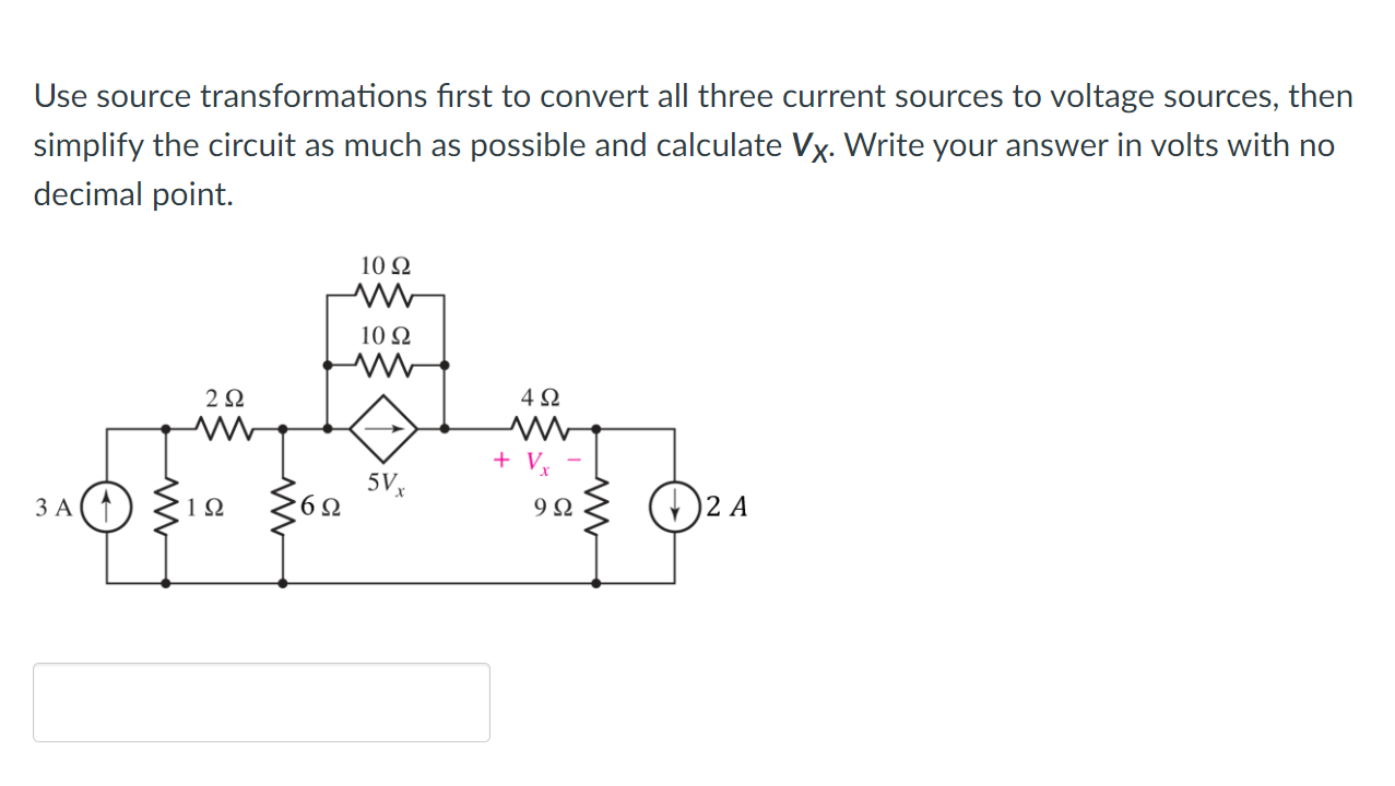 Solved Use Source Transformations First To Convert All Three 2501