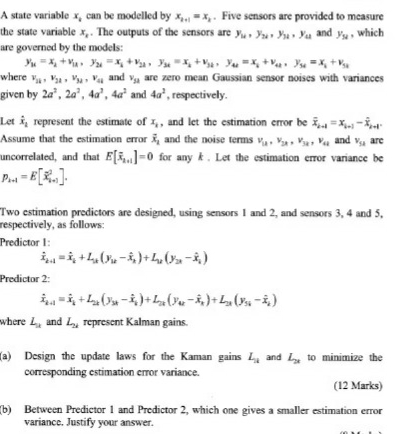 Solved A state variable x4 ﻿can be modelled by x2+1=x2. | Chegg.com