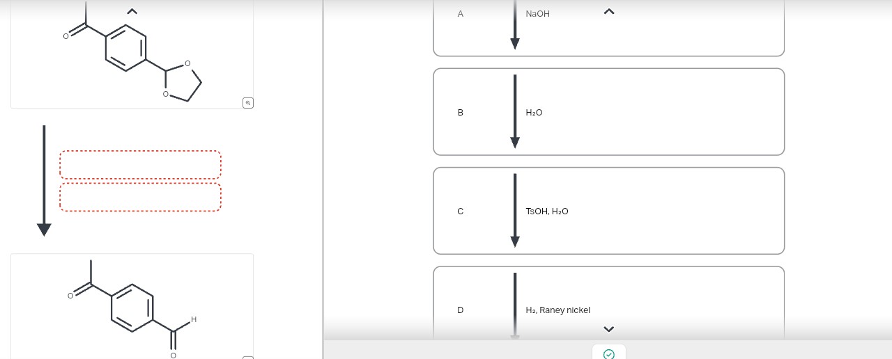 Solved Choose the best reagents to complete the following | Chegg.com
