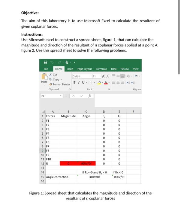 Solved Objective: The aim of this laboratory is to use | Chegg.com
