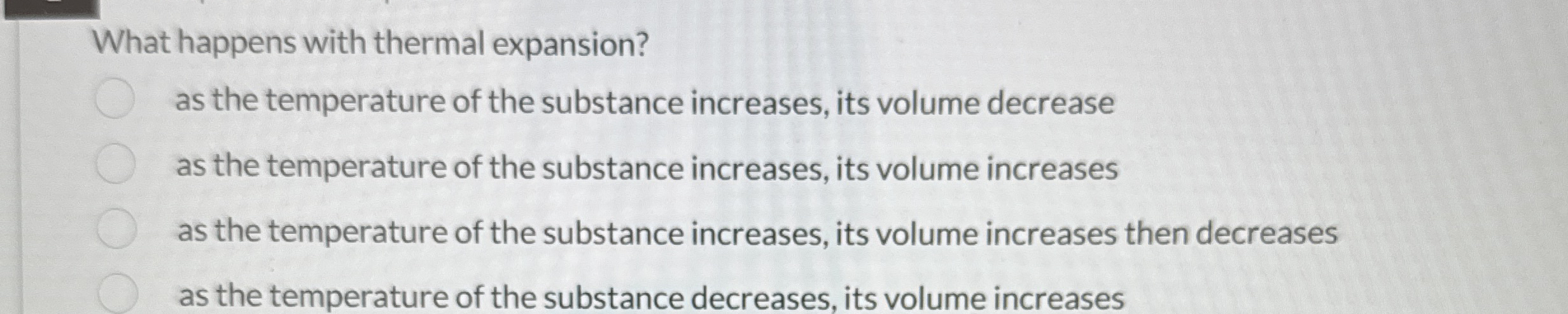 High Quality SOLUTION What happens with thermal expansion?as the | Chegg.com