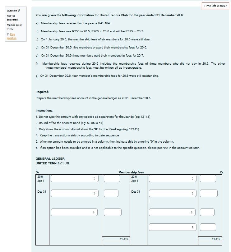 Solved Question 8Nat yet answeredMarked out of 14.00Flag | Chegg.com Solved Question 8Nat yet answeredMarked out of 14.00Flag | Chegg.com